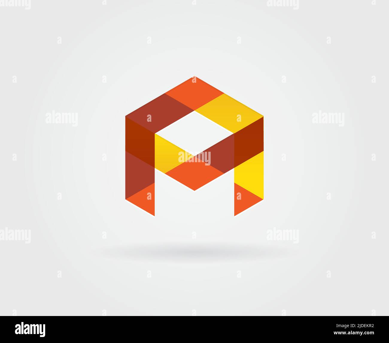 Logo Letter Icon Design Template Elements in Vector Stock Vector Image ...