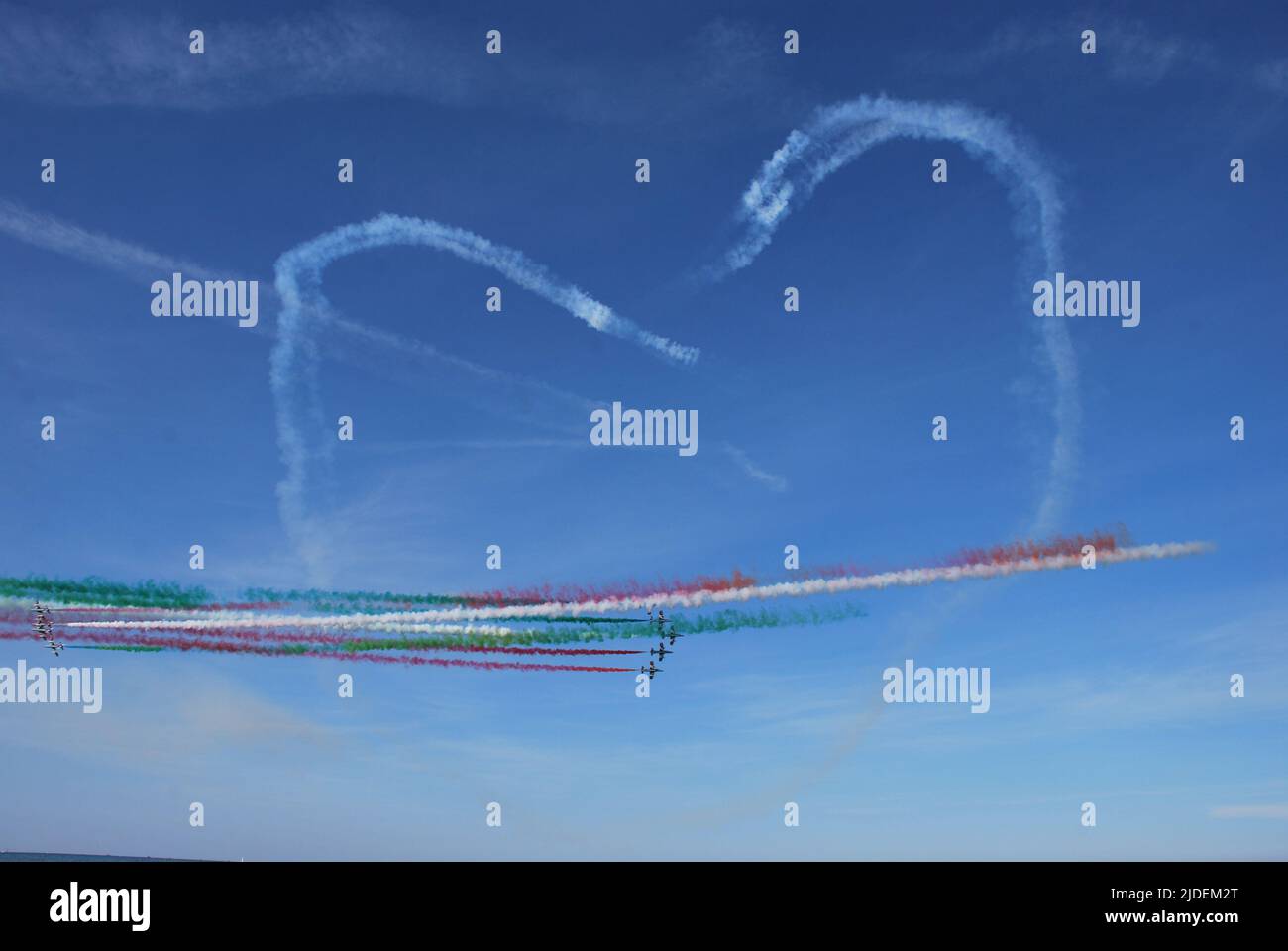 Italian national aerobatic team Stock Photo - Alamy