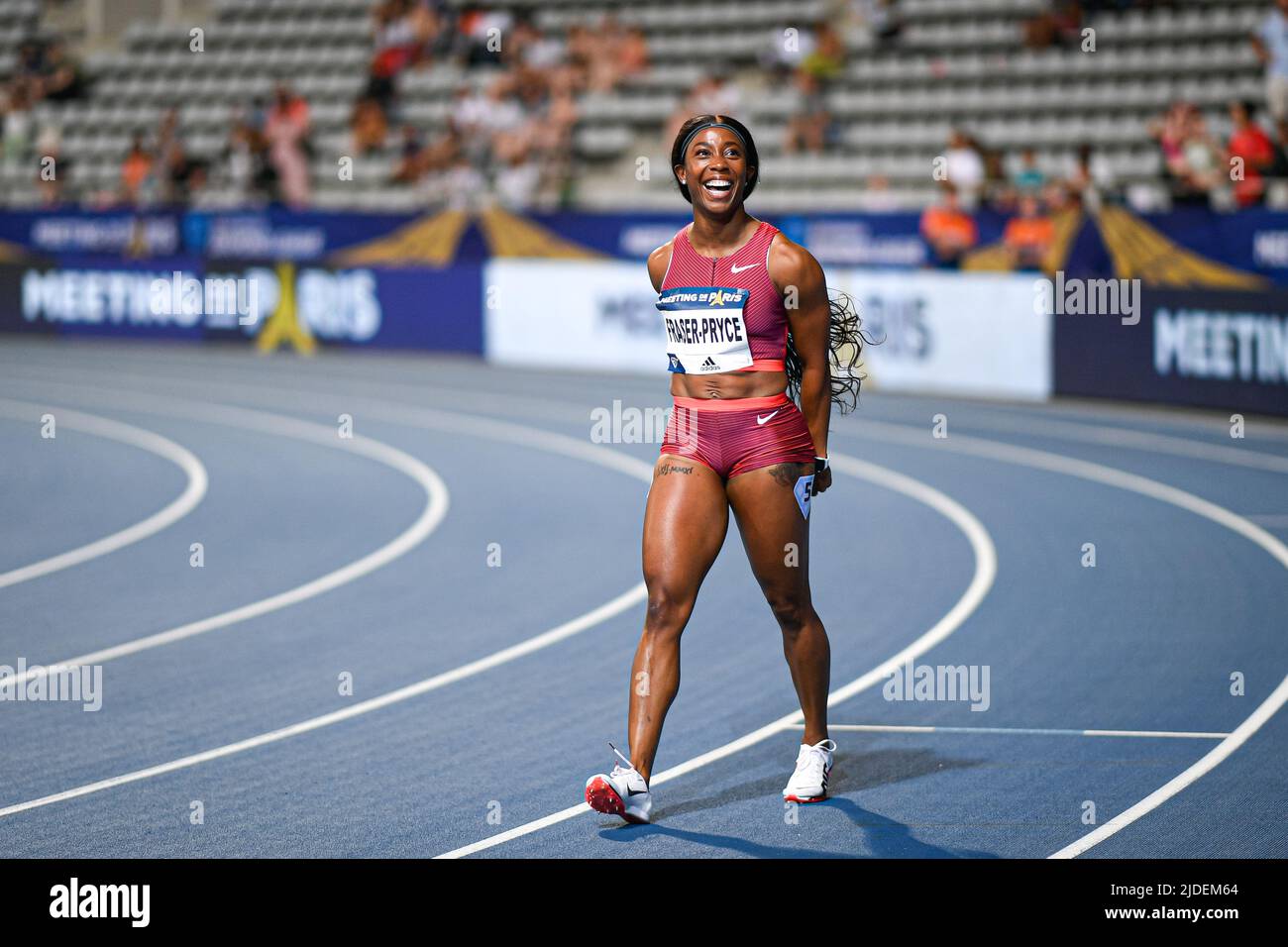 Shelly ann fraser pryce de jamaica hi-res stock photography and images ...