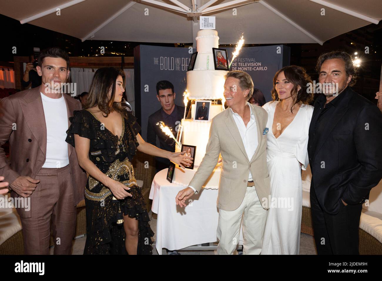 Monte-Carlo, Monaco, June 19, 2022.‘The Bold and the Beautiful’ cast ...
