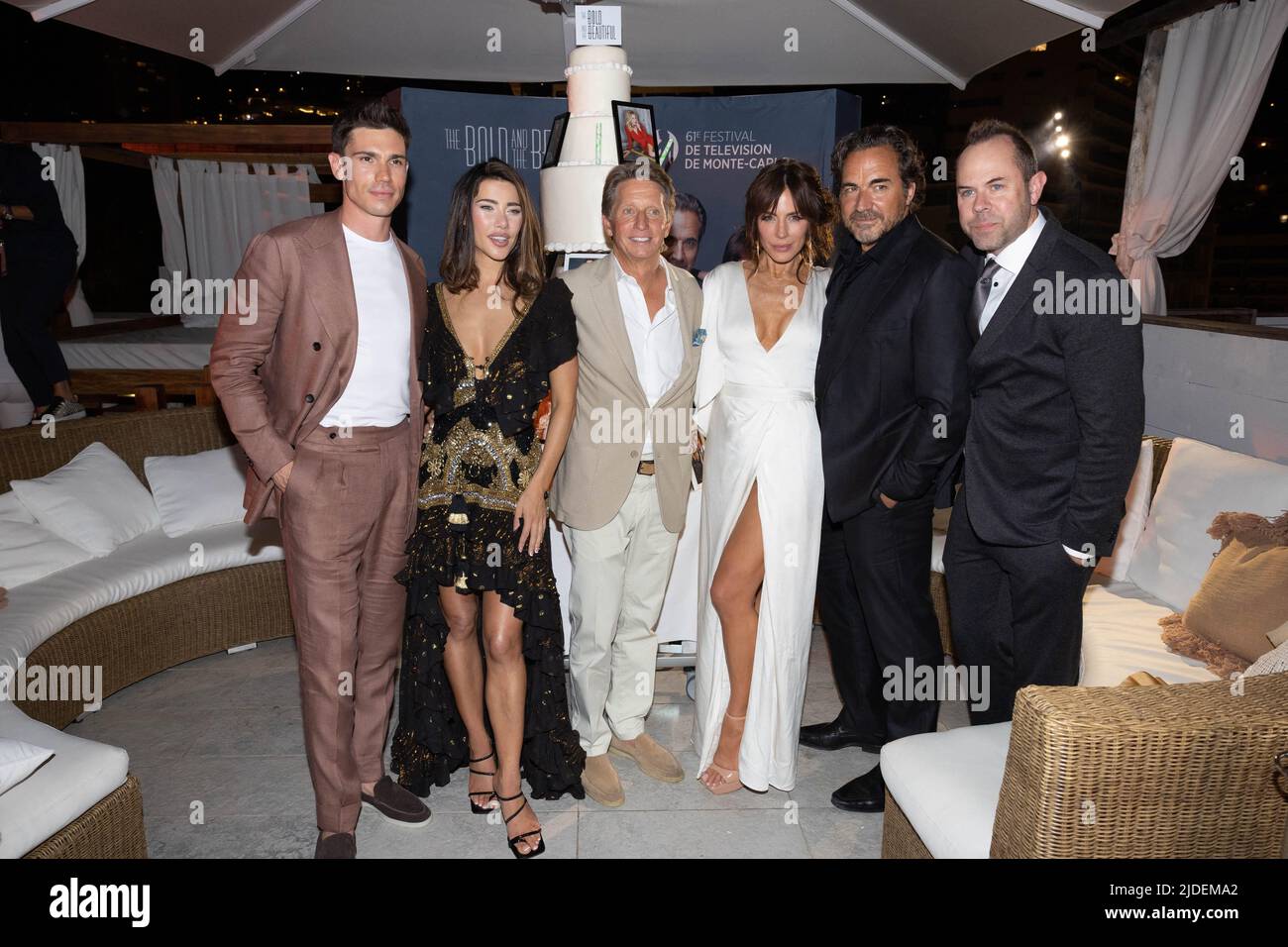 Monte-Carlo, Monaco, June 19, 2022.‘The Bold and the Beautiful’ cast ...