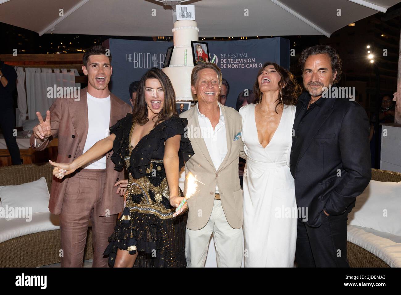Monte-Carlo, Monaco, June 19, 2022.‘The Bold and the Beautiful’ cast ...