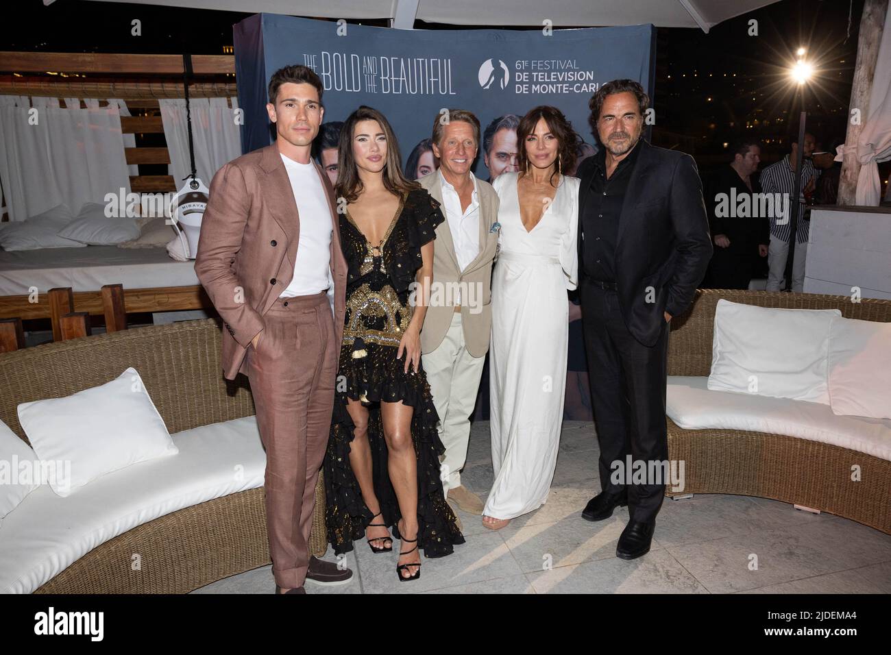 Monte-Carlo, Monaco, June 19, 2022.‘The Bold and the Beautiful’ cast ...