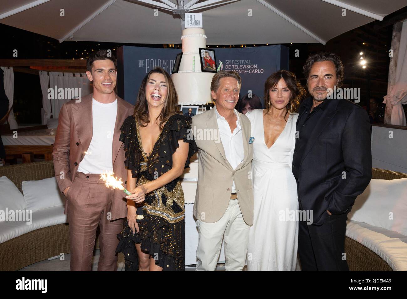Monte-Carlo, Monaco, June 19, 2022.‘The Bold and the Beautiful’ cast ...