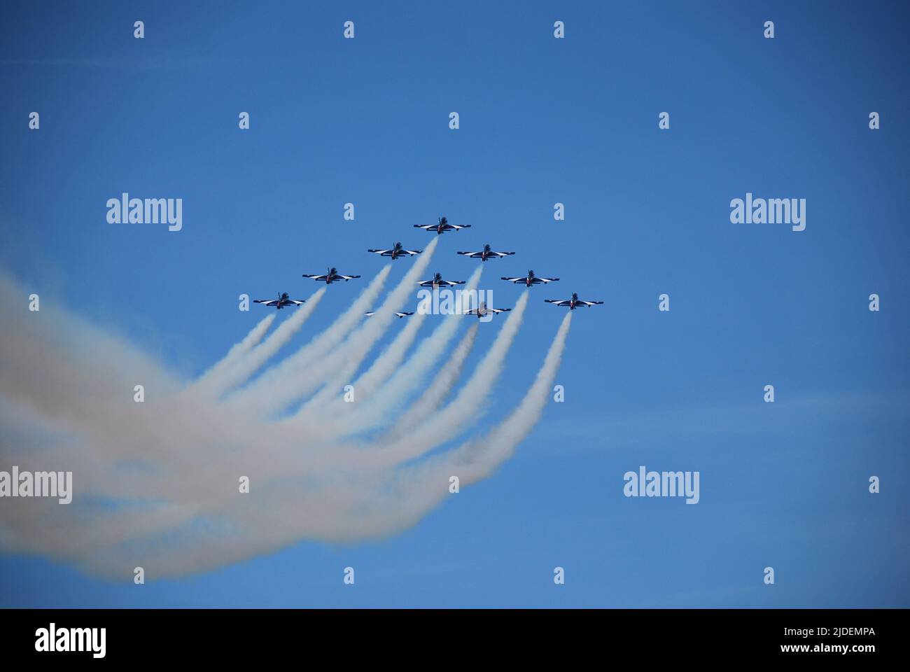 Italian national aerobatic team Stock Photo - Alamy