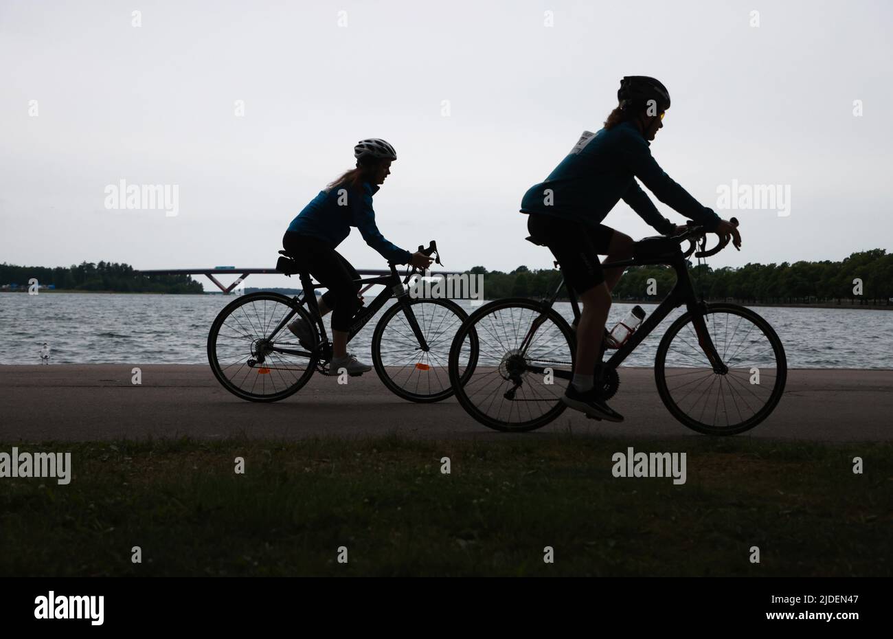 The worlds largest recreational bike ride hi-res stock photography and ...
