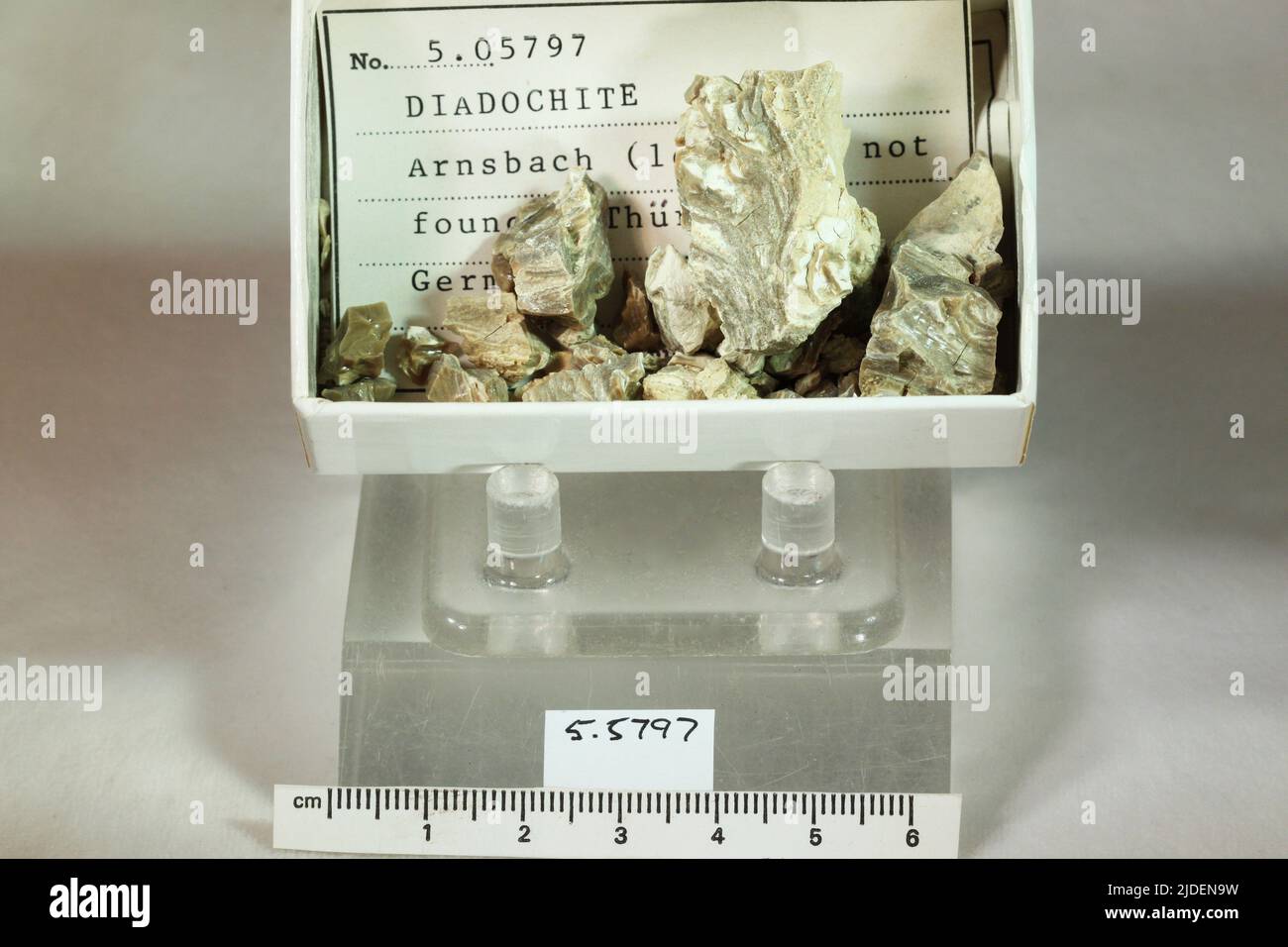 Diadochite. minerals. Europe; Germany; Thuringia, Arnsbach Stock Photo ...