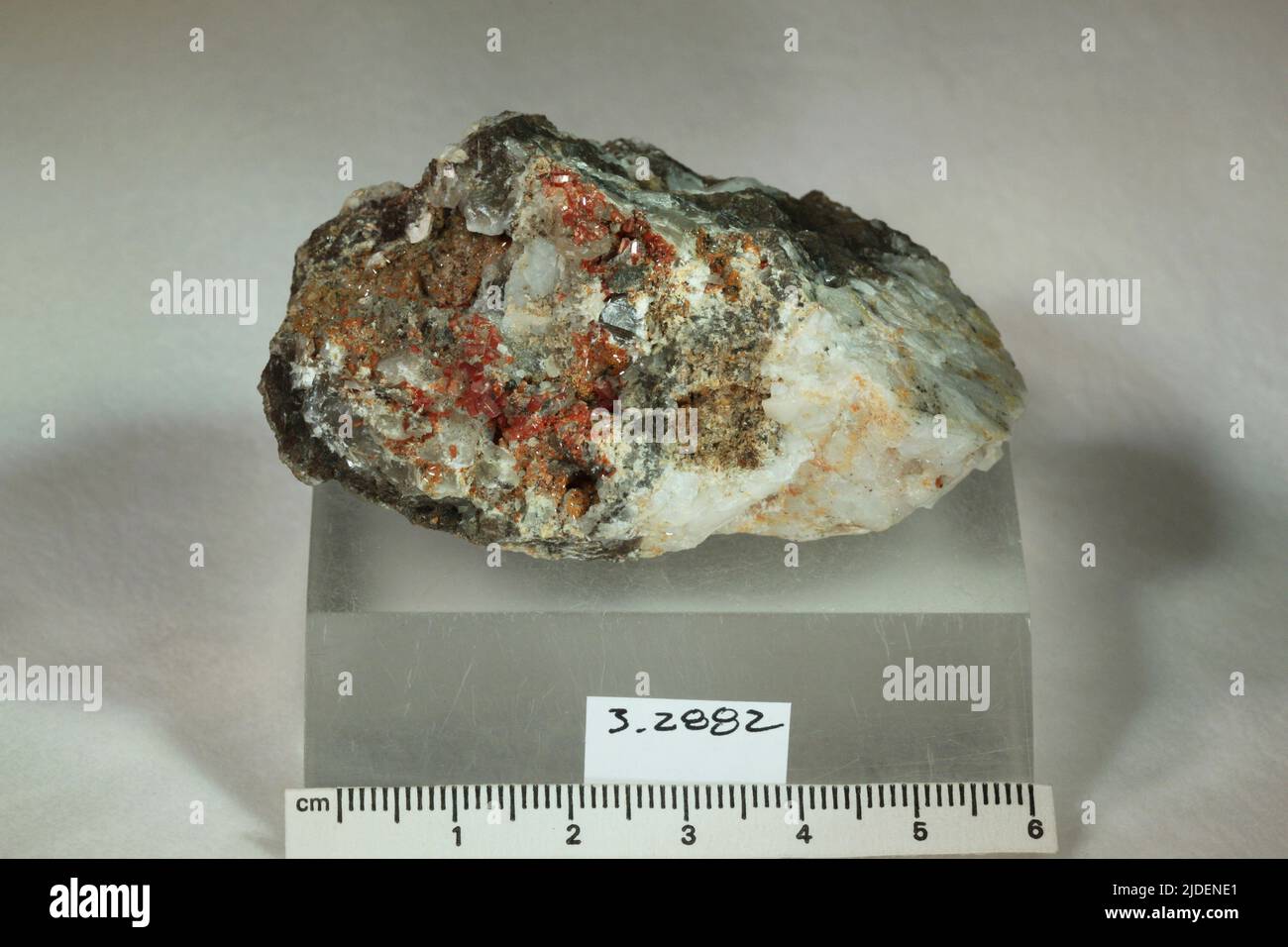 Vanadinite. minerals. North America; USA; New Mexico; Socorro County ...