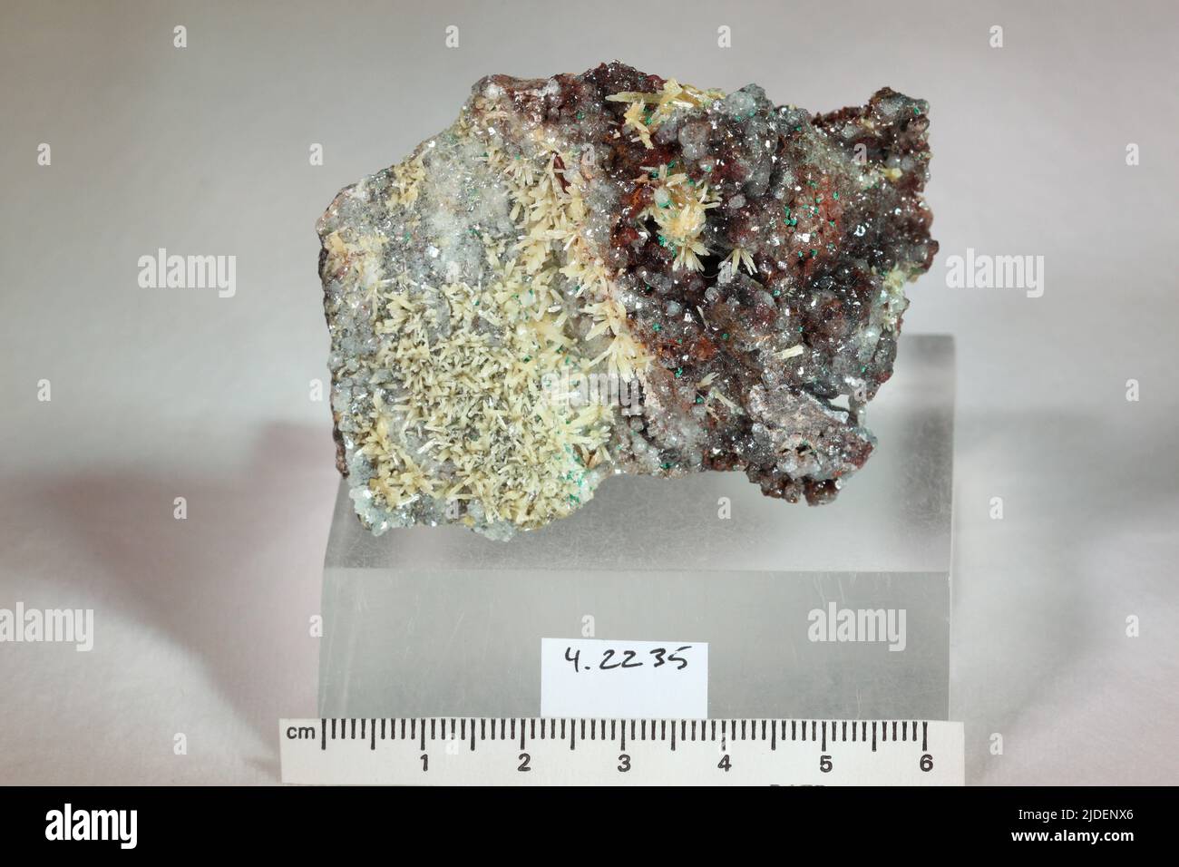 Willemite. minerals. Africa; Namibia; Tsumeb Stock Photo - Alamy