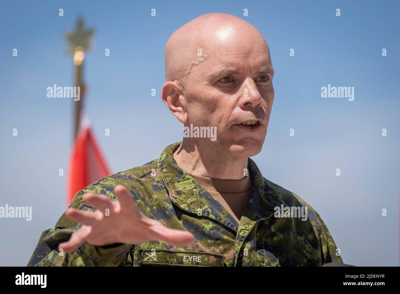 Trenton, Ont., Canada, 20/06/2022, Chief of the Defence Staff, General ...