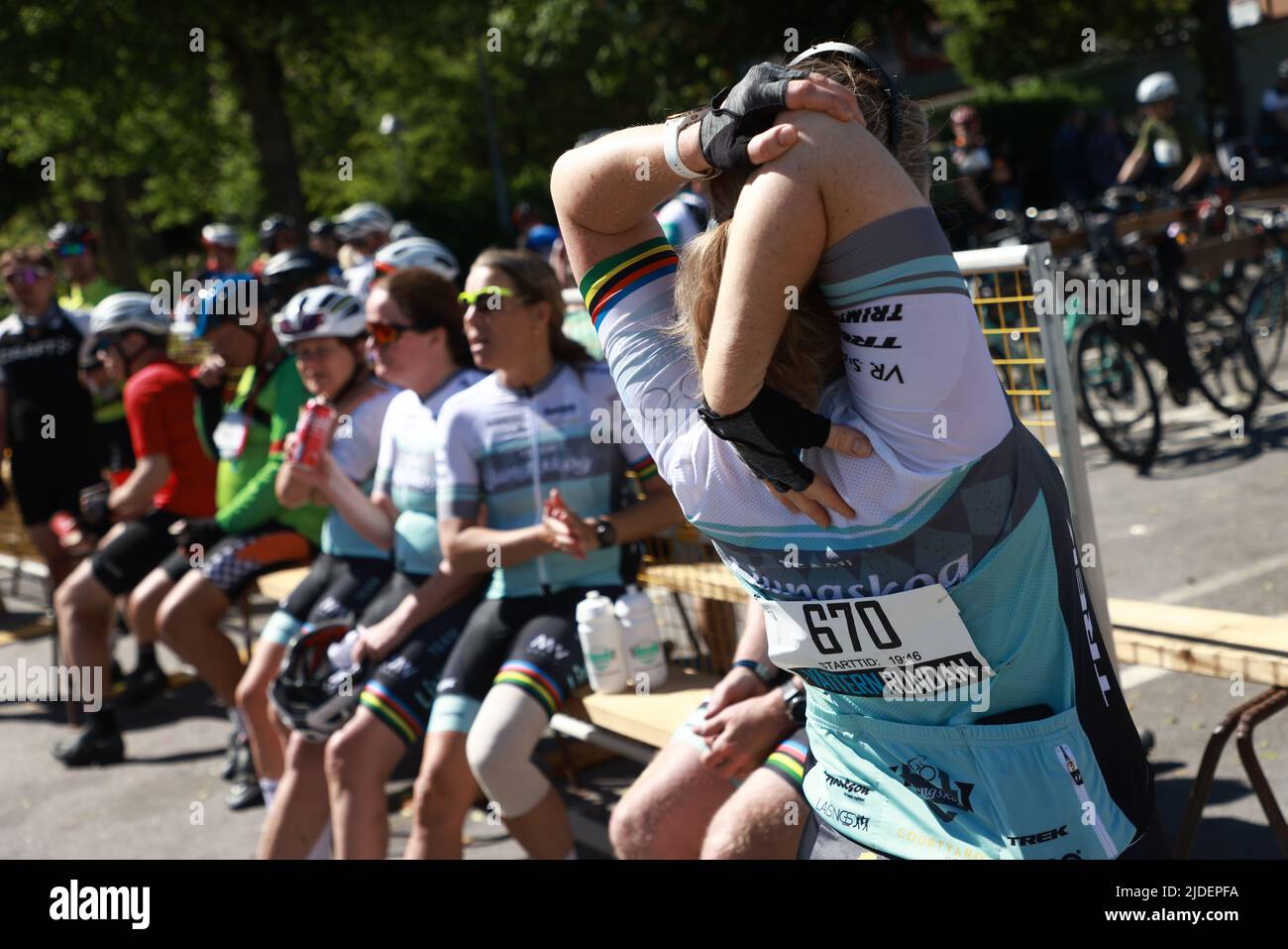 The worlds largest recreational bike ride hi-res stock photography and ...