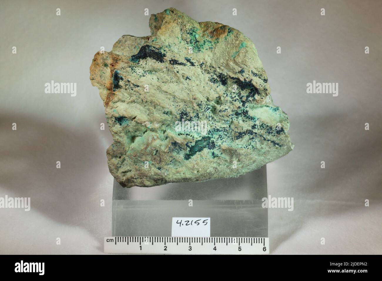 Cornetite. minerals. North America; USA; Nevada; Lyon County; Yerington ...