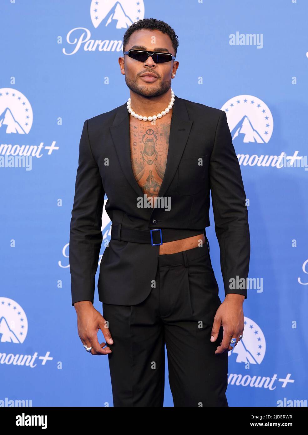 Nathan Henry attending the Paramount+ UK launch event at Outernet ...