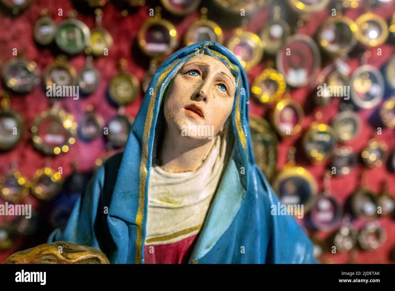 Tuscany, Italy, June 14th 2022: Religious relics of saints in Eremo di ...