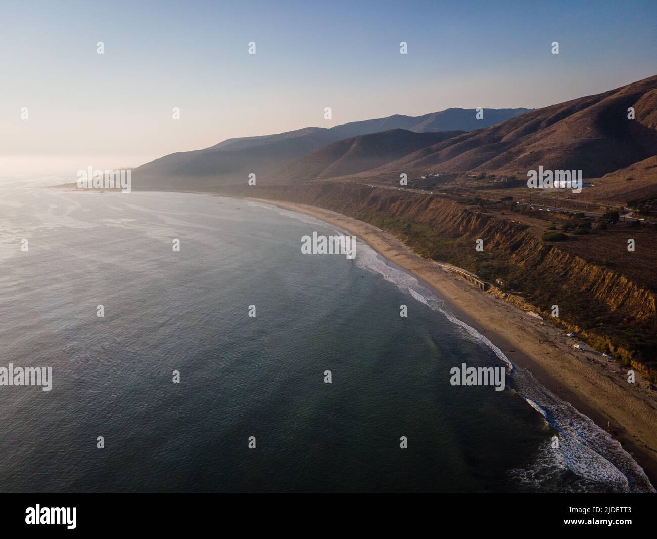 Aerial Malibu California USA Stock Photo - Alamy