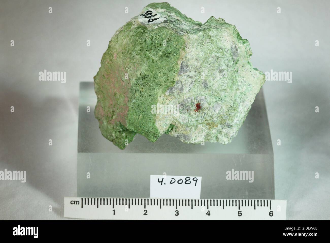 Chenevixite. minerals. South America; Chile; Antofagasta Province ...