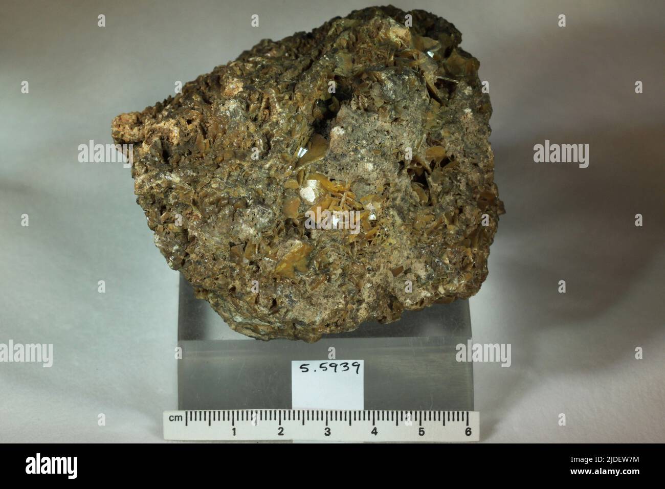 Wulfenite. minerals. Europe; Austria; Carinthia; Villach-Land; Bad ...