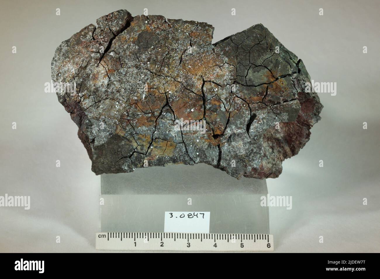 Scorodite. minerals. Europe; Germany; Saxony, Schwarzenberg Stock Photo ...