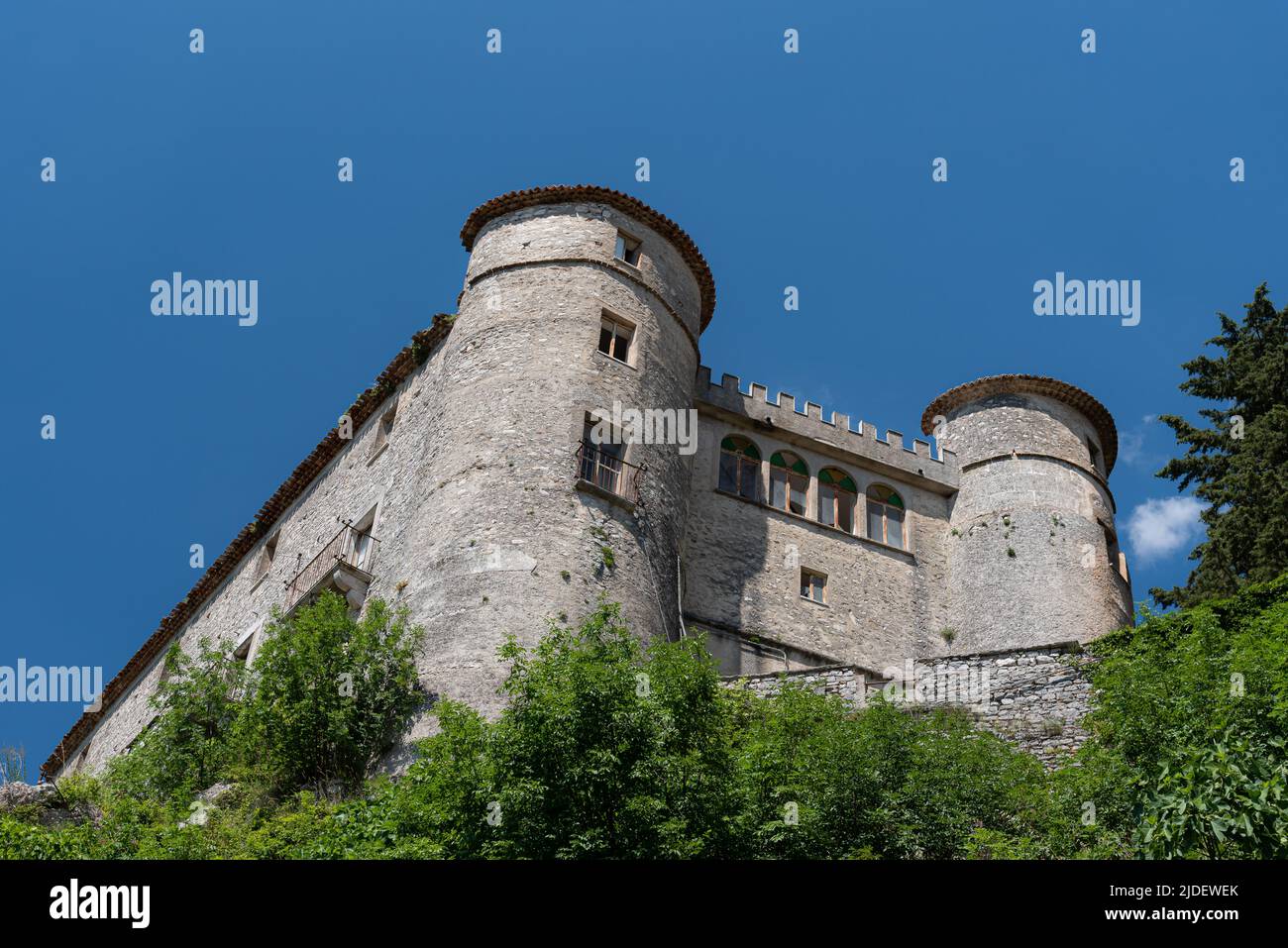 The castle was built in the 11th century, in the shape of an irregular ...