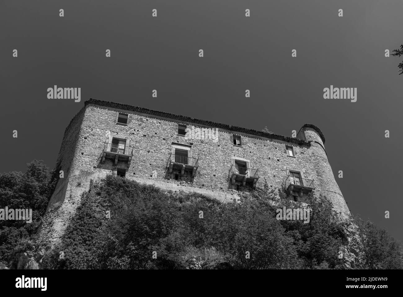 The castle was built in the 11th century, in the shape of an irregular ...