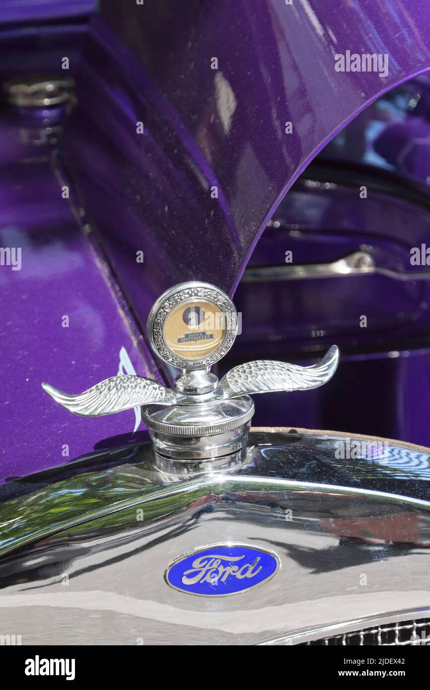 Boyce motometer ,Ford, radiator thermostat, Classic Days 2022, Berlin ...