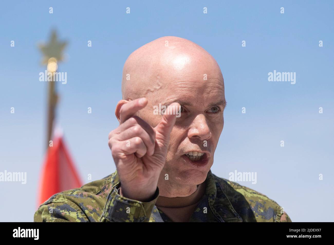 Trenton, Ont., Canada, 20/06/2022, Chief of the Defence Staff, General ...