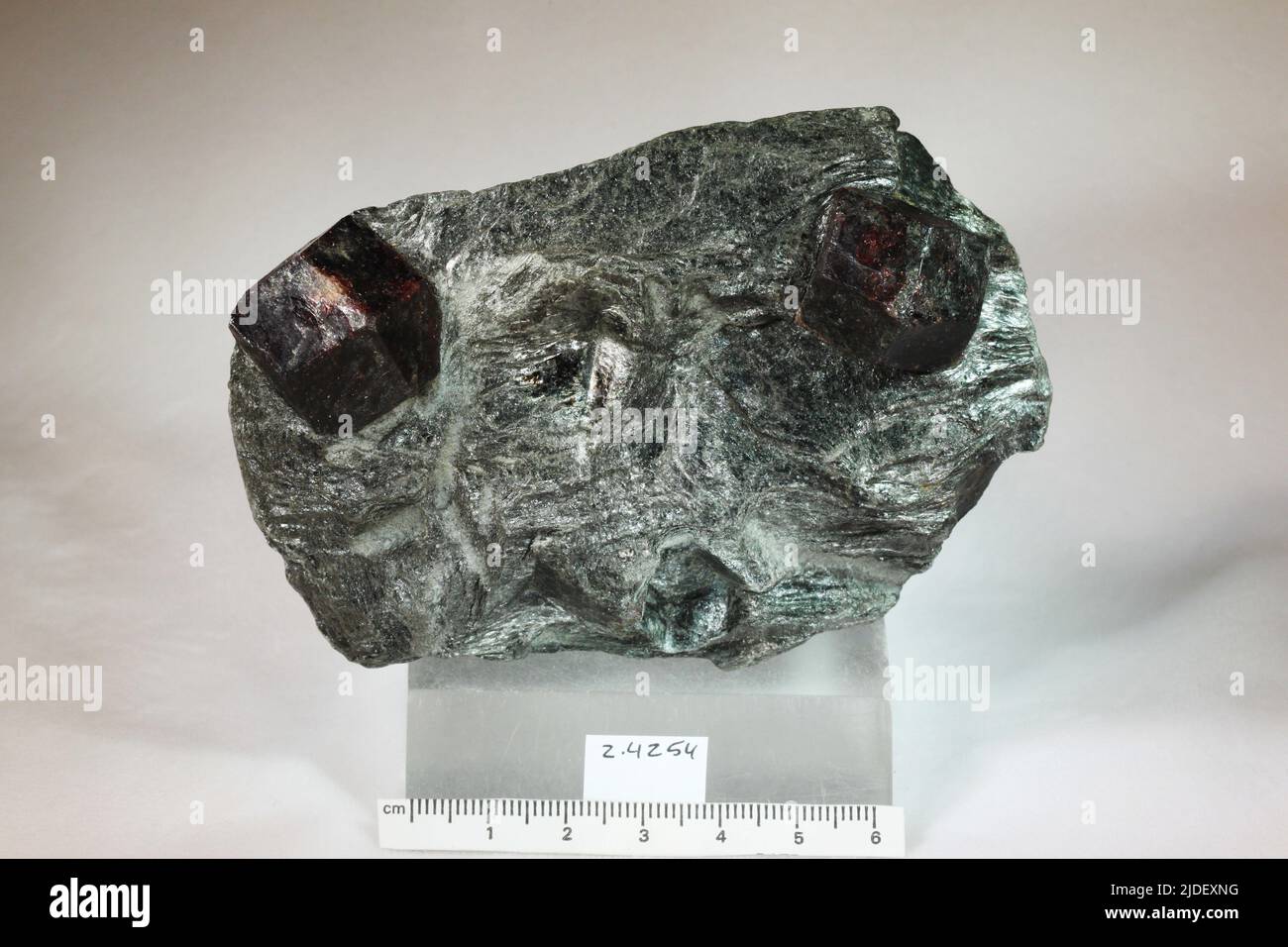 Almandine. minerals. Europe; Norway; Nordland Province; Bodo Stock ...