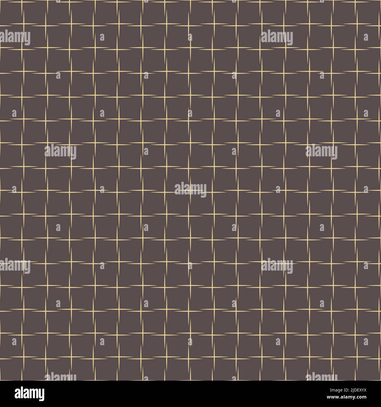 Geometric vector grid with golden squares. Seamless abstract pattern ...