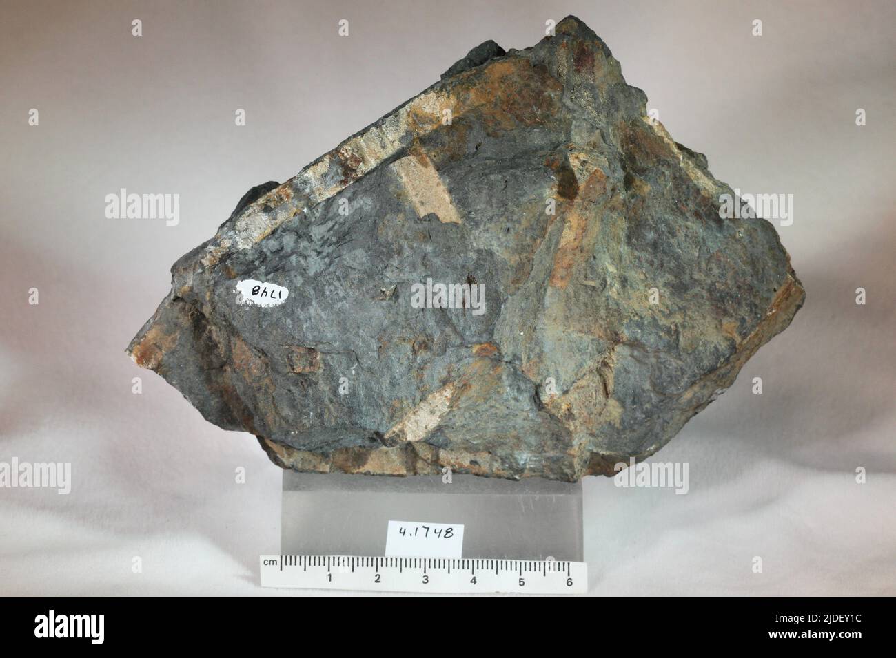 Andalusite. minerals. Europe; France; Bretagne Province; Morbihan ...