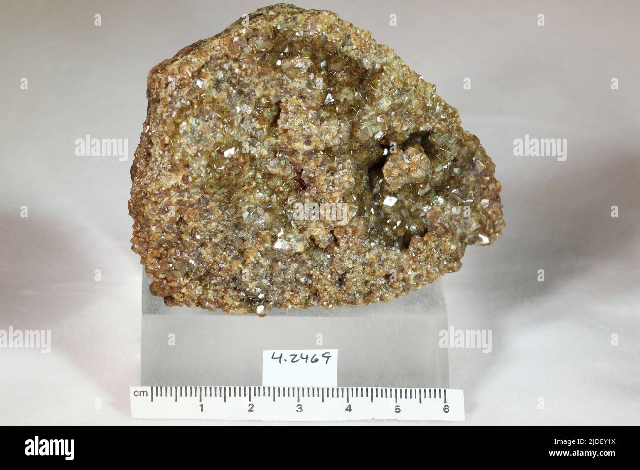 Andradite. minerals. North America; USA; Arizona; Graham County Stock ...