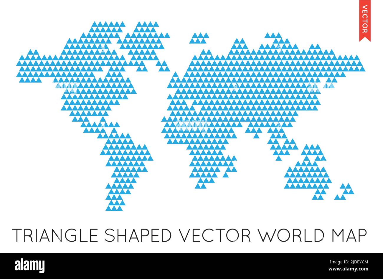 Vector Flat World Map Infographic. Map of the World Stock Vector Image ...