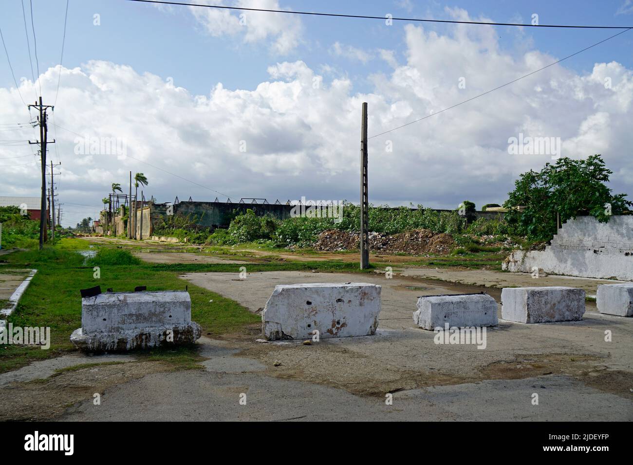 colorful old houses in the streets of cardenas on cuba Stock Photo - Alamy