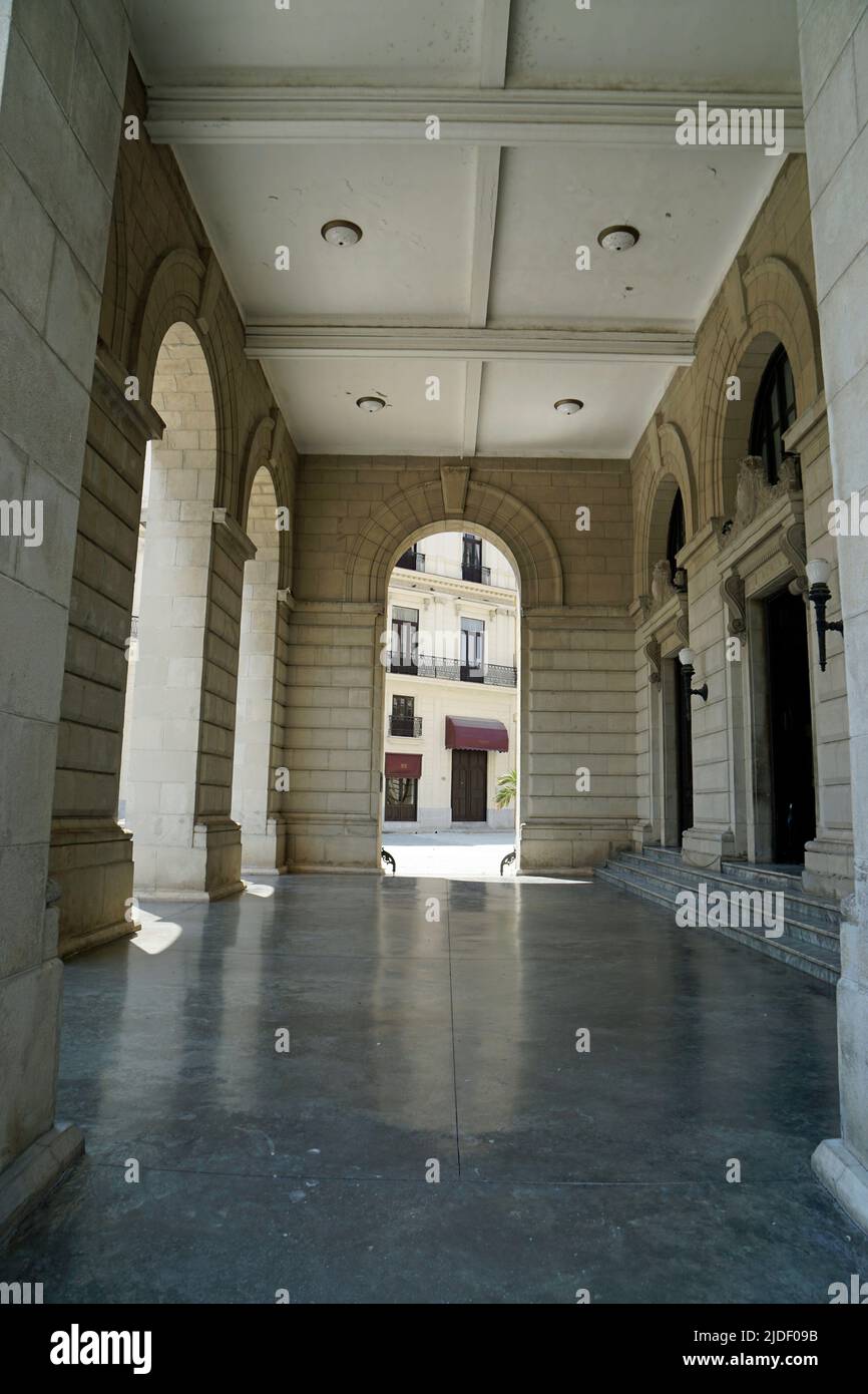 buildings around san francisco de asis square in havana Stock Photo - Alamy