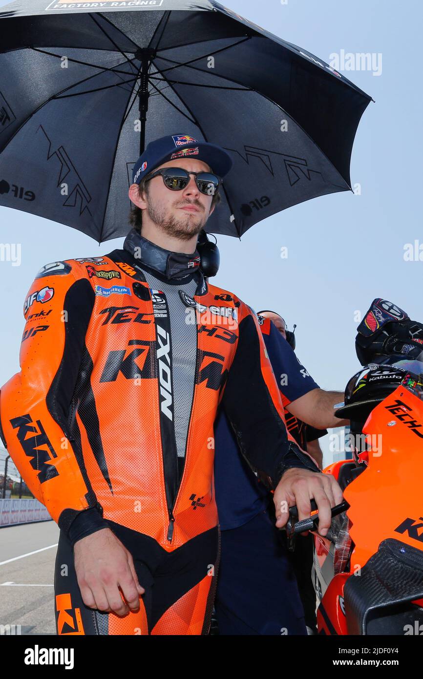 Hohenstein Ernstthal, Germany. June 19th 2022. MotoGP Liqui Moly ...