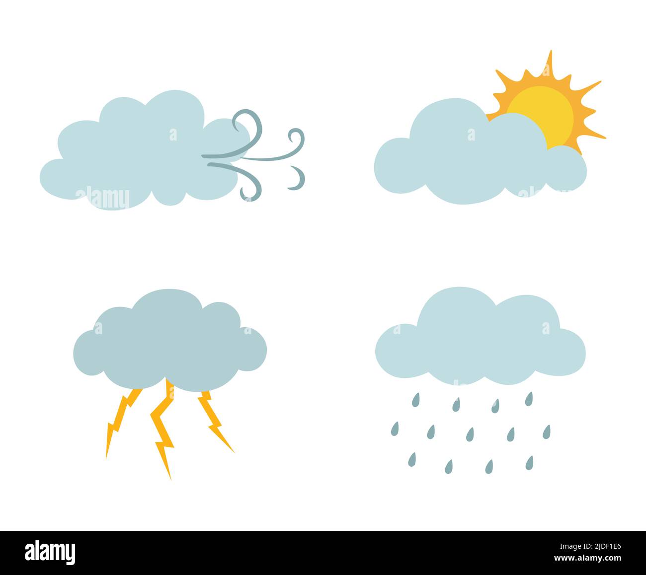 Rain of lightning Cut Out Stock Images & Pictures - Alamy