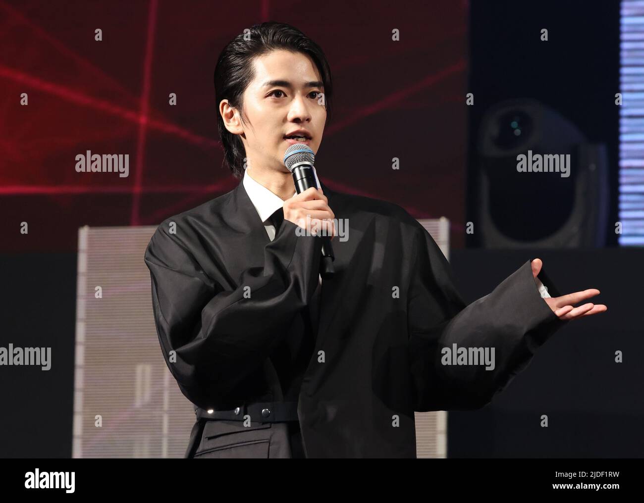 Tokyo, Japan. 20th June, 2022. Japanese actor Hiroki Iijima attends the ...