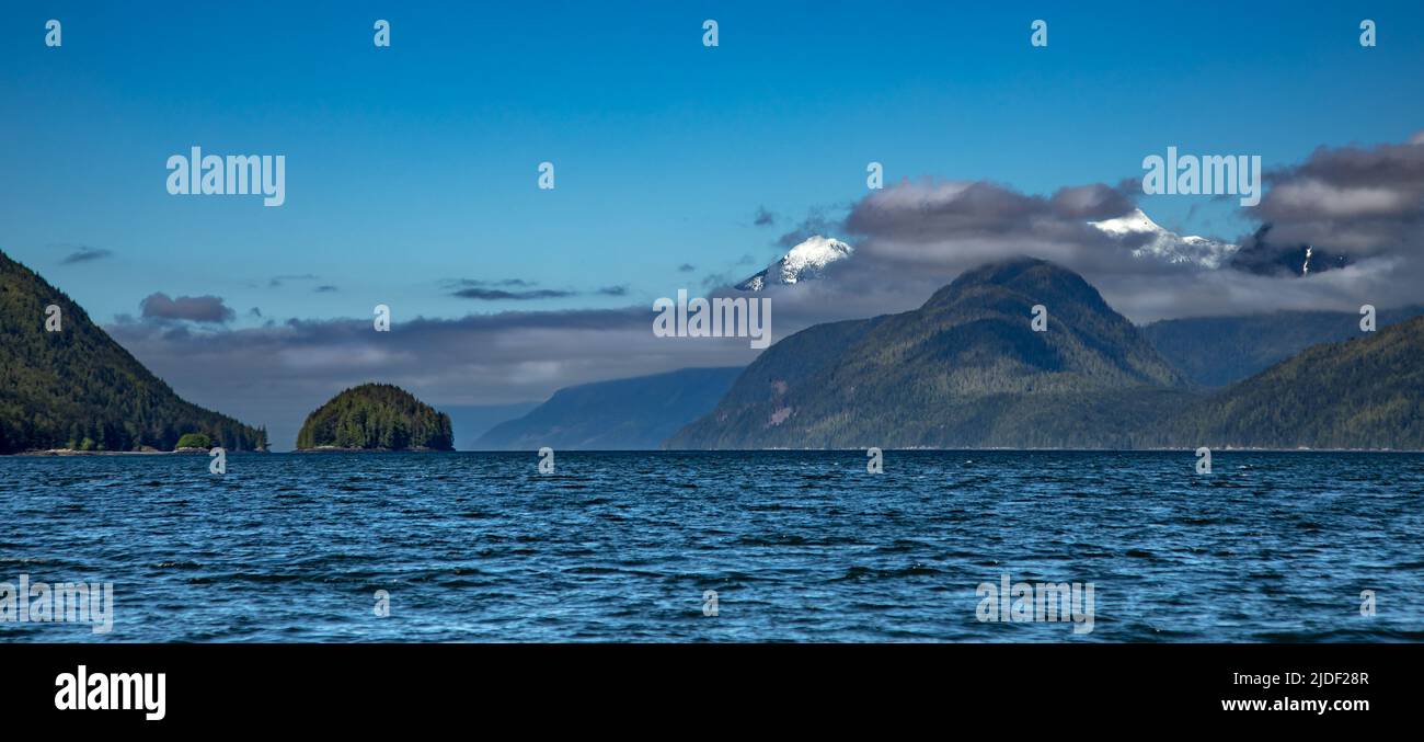 Knight Inlet Landscapes and Seascapes Stock Photo - Alamy