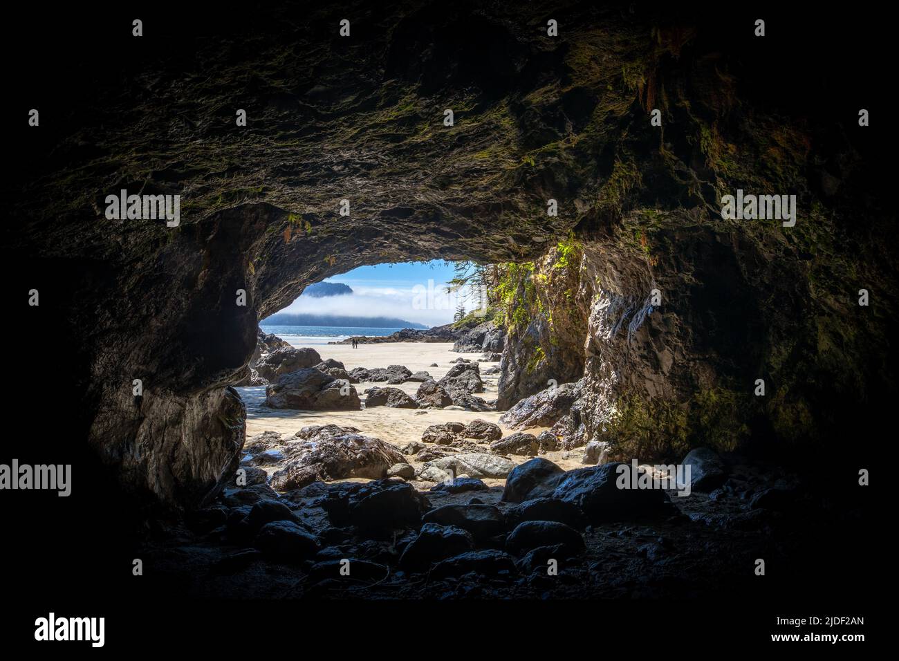 San Josef Beach Cave Stock Photo - Alamy