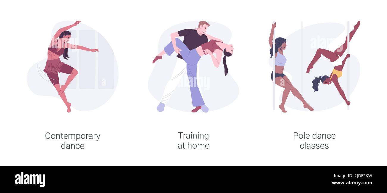 Dancing classes Stock Vector Images - Alamy