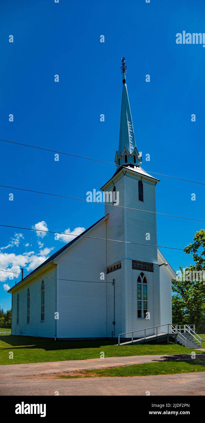 Du Sable Free Church on the South Shore of PEI Stock Photo - Alamy