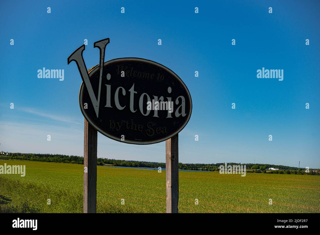 Welcome to the city of victoria sign hi-res stock photography and ...