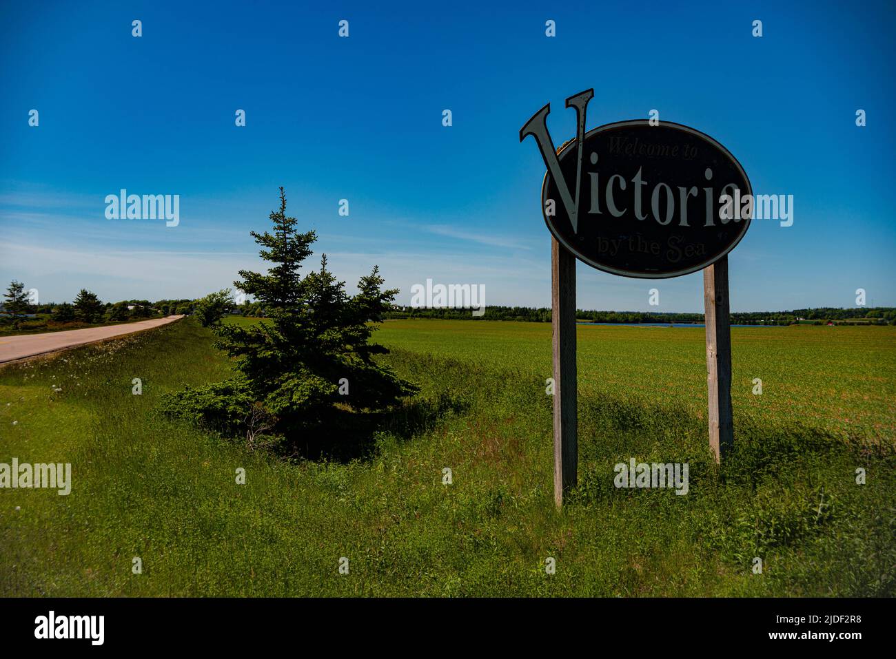 City of Victoria sign Stock Photo - Alamy