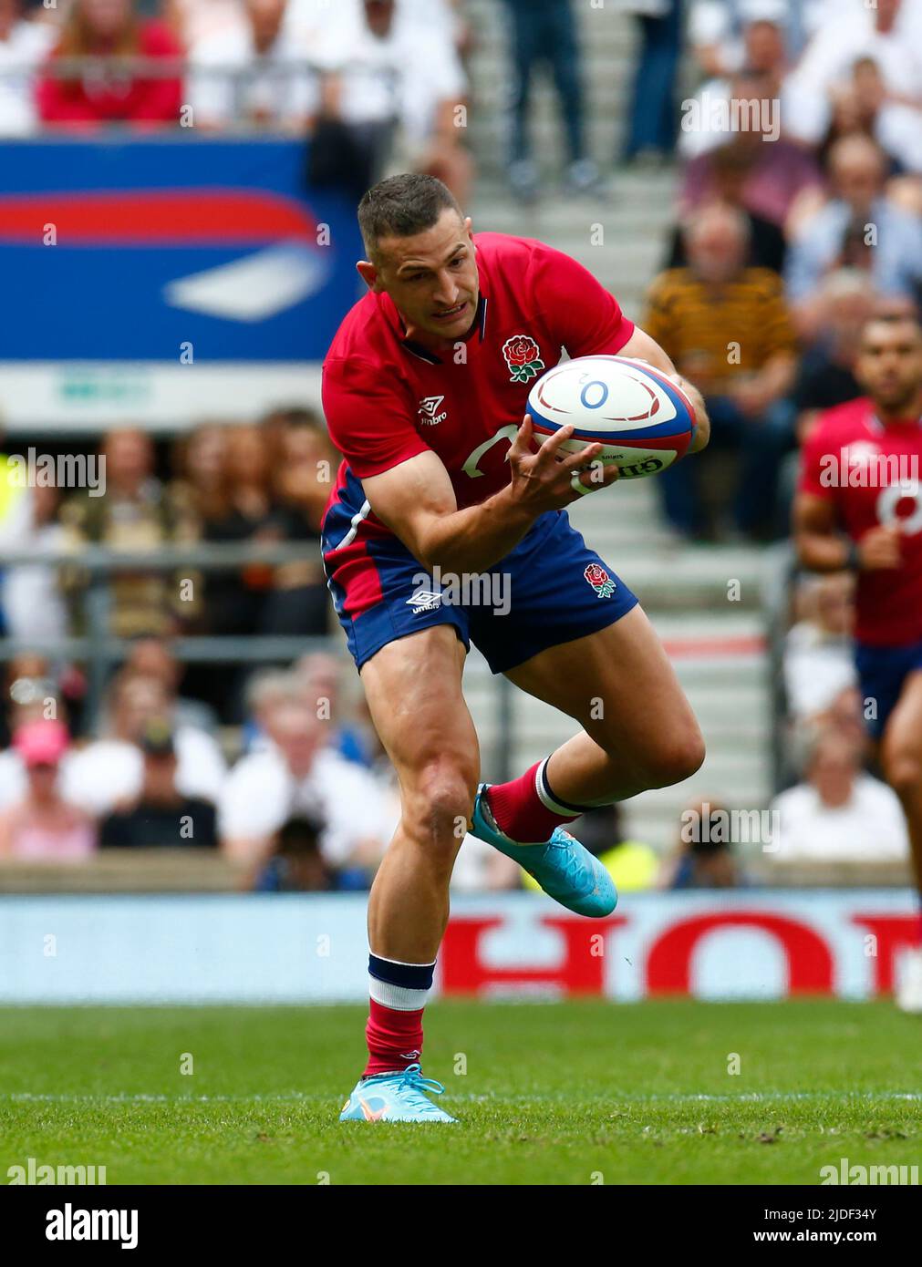 LONDON ENGLAND - JUNE 19 : England's Jonny May (Gloucester Rugby, 69 ...