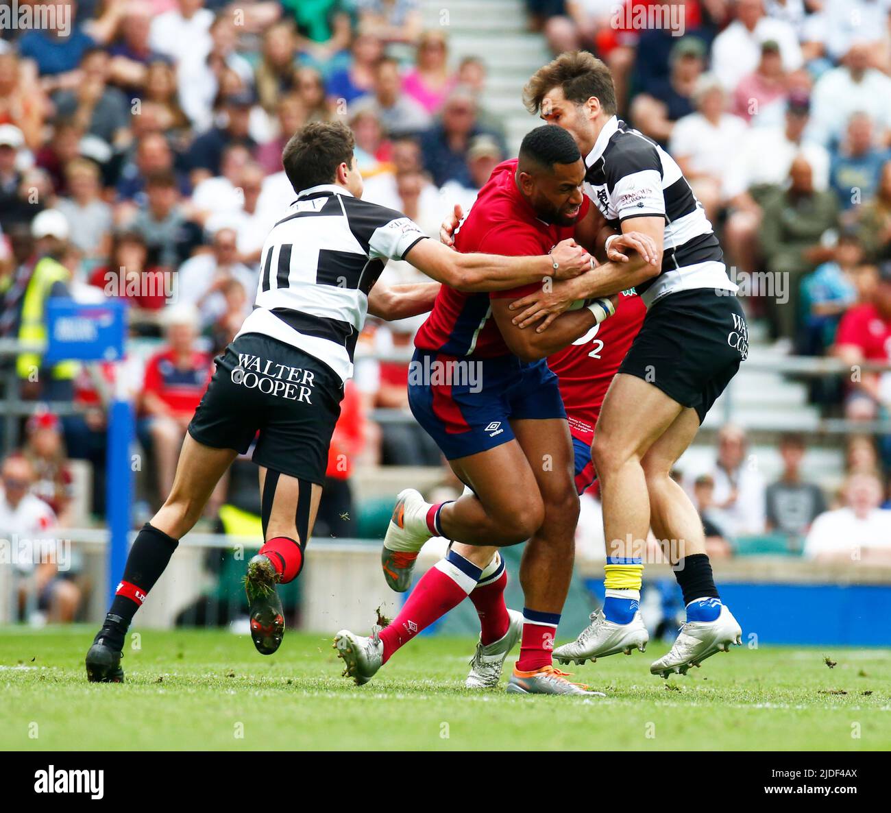 LONDON ENGLAND - JUNE 19 : England's Joe Cokanasiga (Bath Rugby, 11 ...
