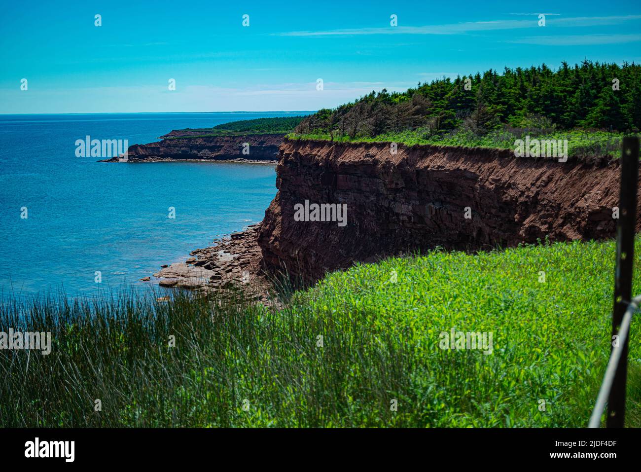 Bluffs along the North Shore of PEI Stock Photo - Alamy