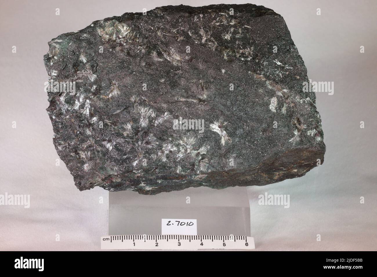 Grunerite. minerals. North America; USA; Michigan; Marquette County ...