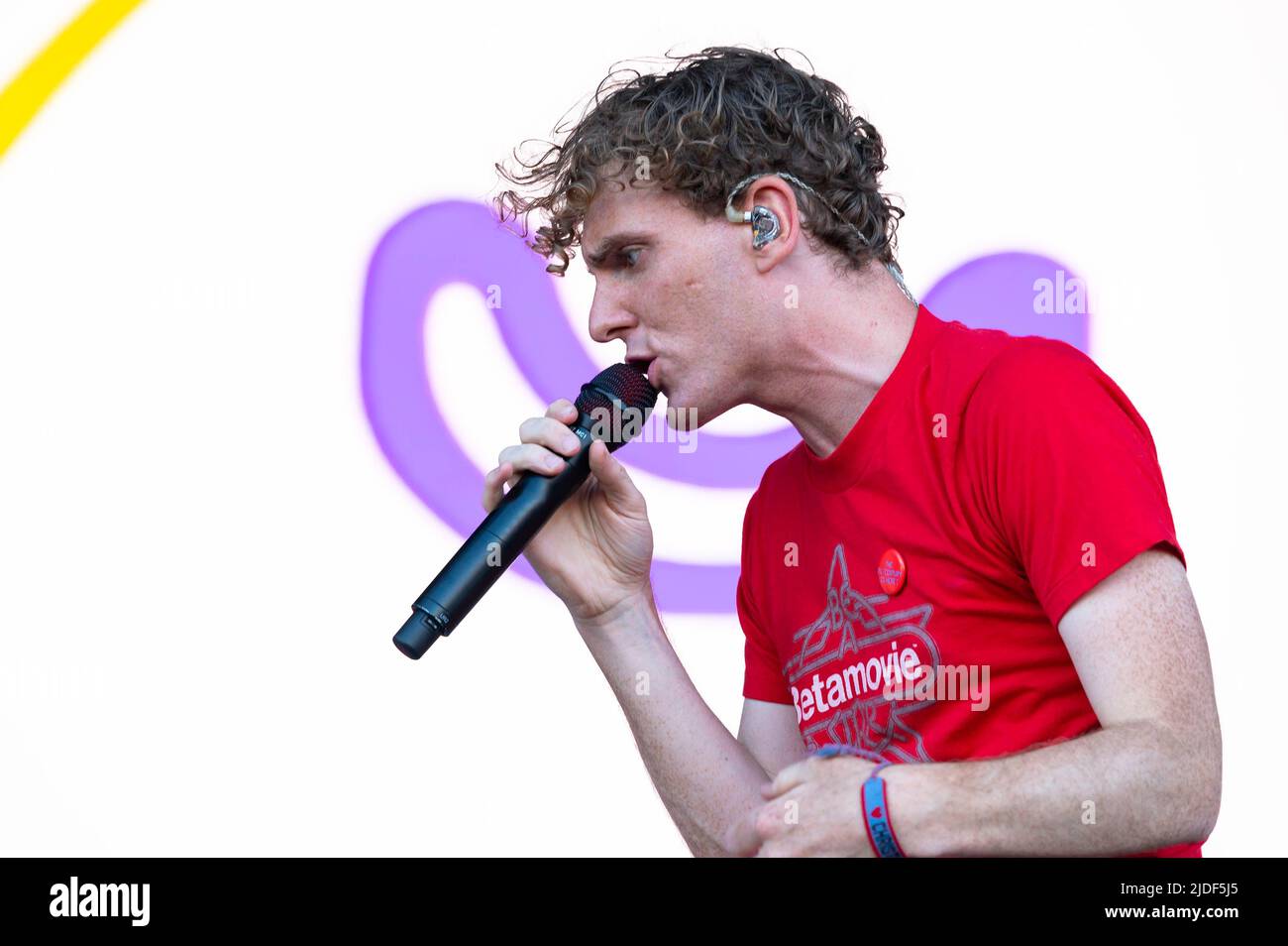 Chase Lawrence from Coin performs during Day 4 of the 2022 Bonnaroo ...