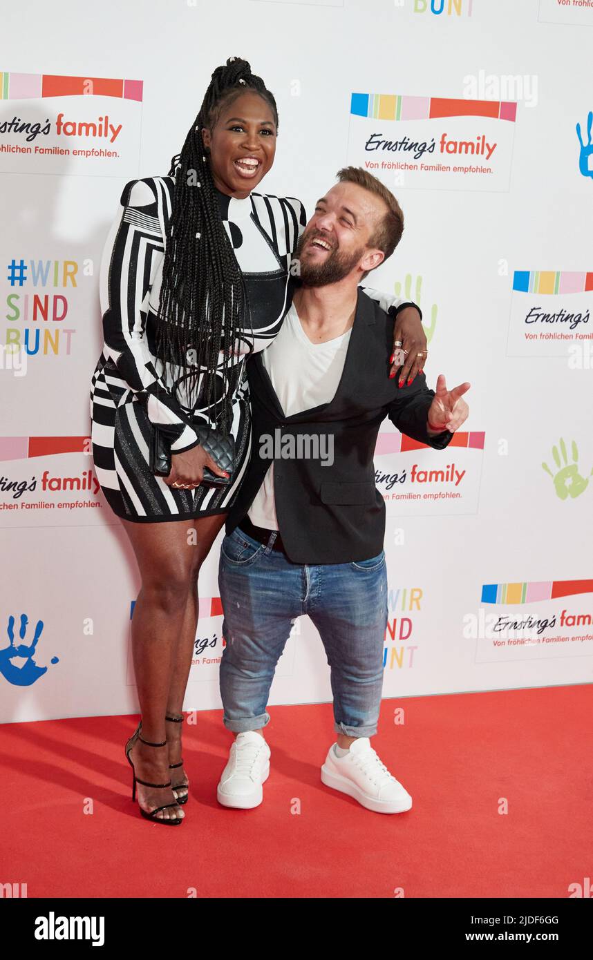 Hamburg, Germany. 20th June, 2022. Motsi Mabuse, dancer, and Mathias ...