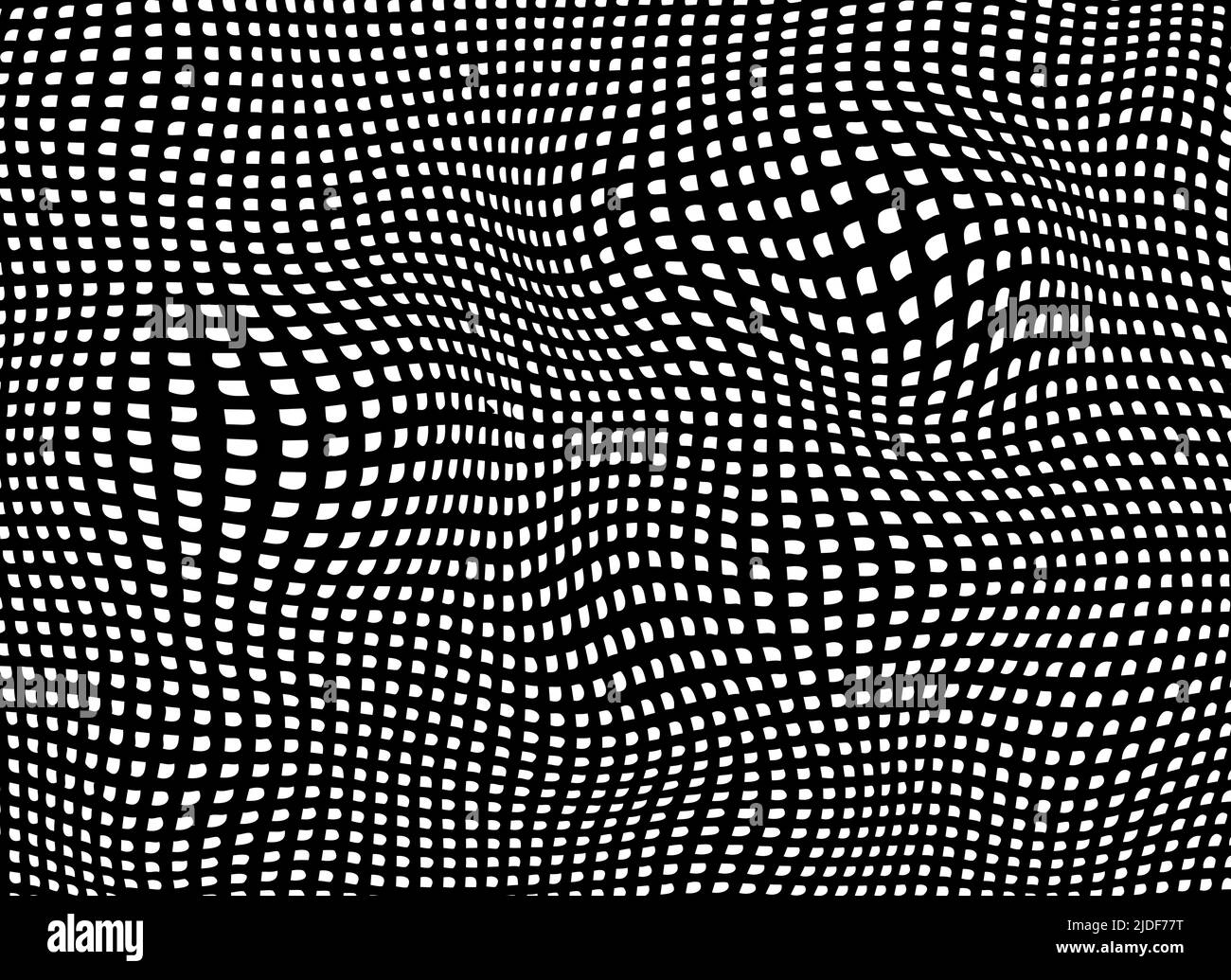 Background with black stripes, distorted dimension concept Stock Vector ...