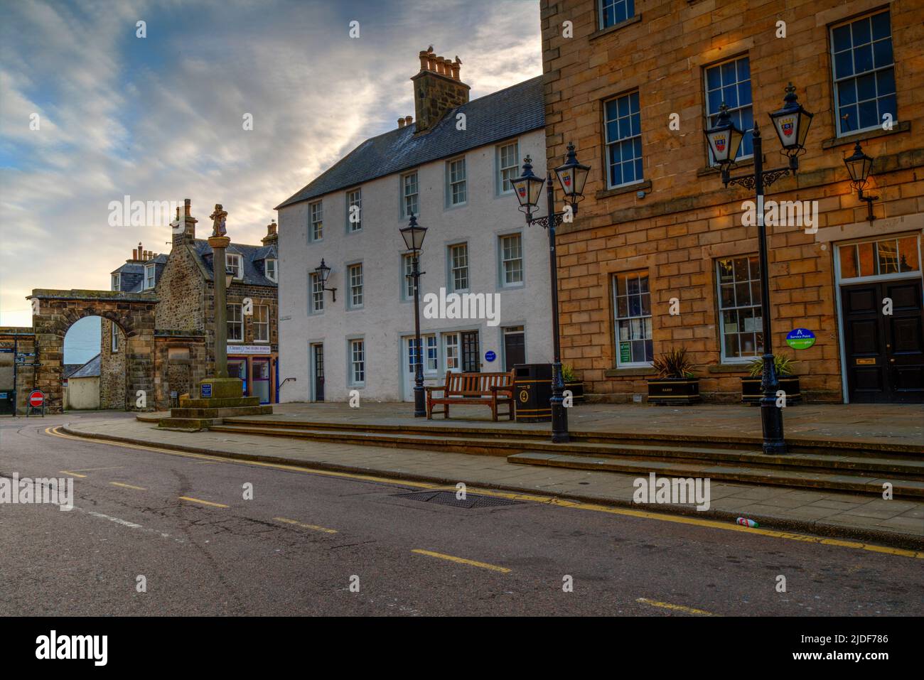 Banff street hi-res stock photography and images - Alamy